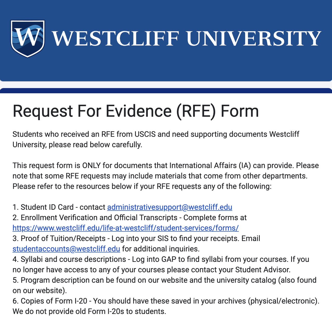 Day 1 CPT - H1B RFE Common Questions and Answers